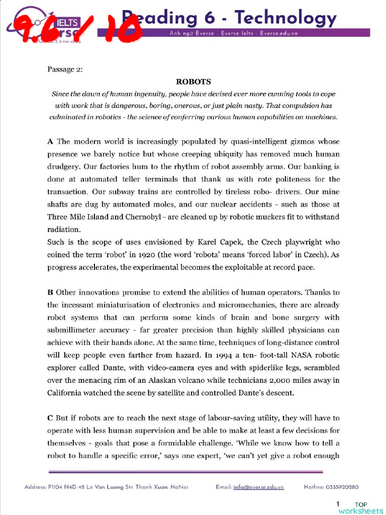 Launching HW Reading 6 - Technology | PDF