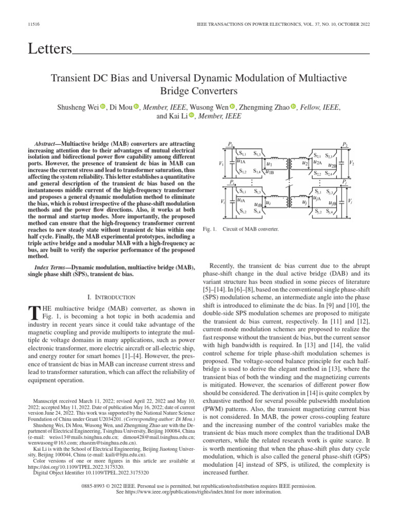 October_2020_Transient_DC_Bias_and_Universal_Dynamic_Modulation_of_Multiactive_Bridge_Converters ...