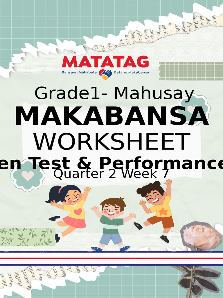 Makabansa Week 7 | PDF