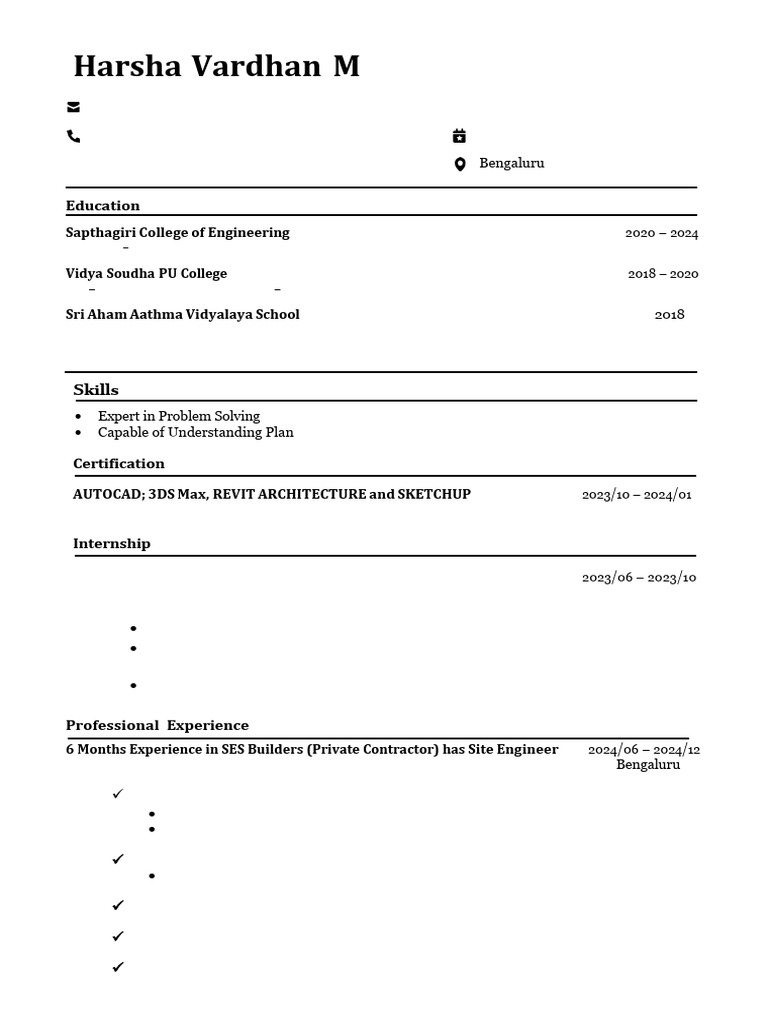 Harsha-Vardhan-Resume-3 | PDF