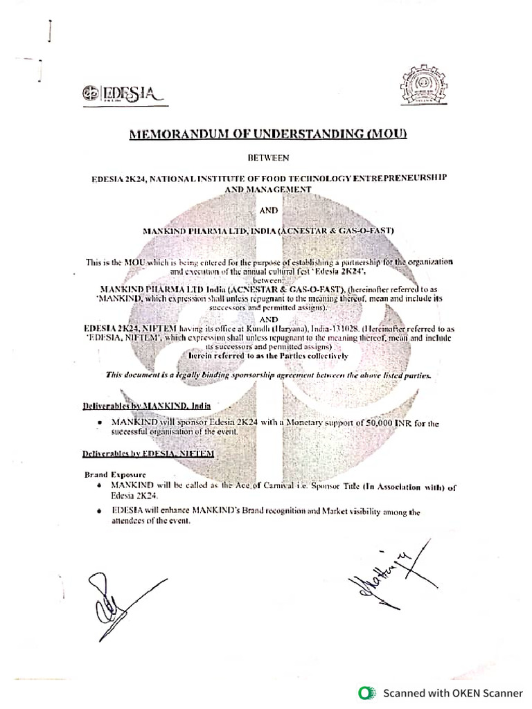 Mou Signed Mankind | PDF