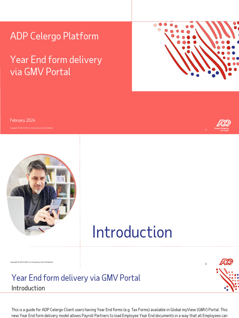 User Guide - Year End Forms Via GMV Portal | PDF | Proprietary Software ...