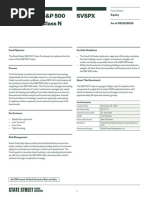 Factsheet Us en Spy | PDF | Exchange Traded Fund | Investing