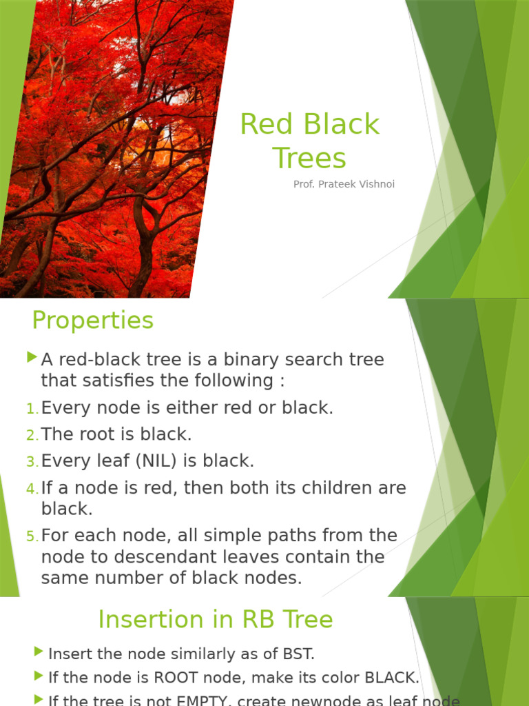 RB Tree | PDF | Algorithms And Data Structures
