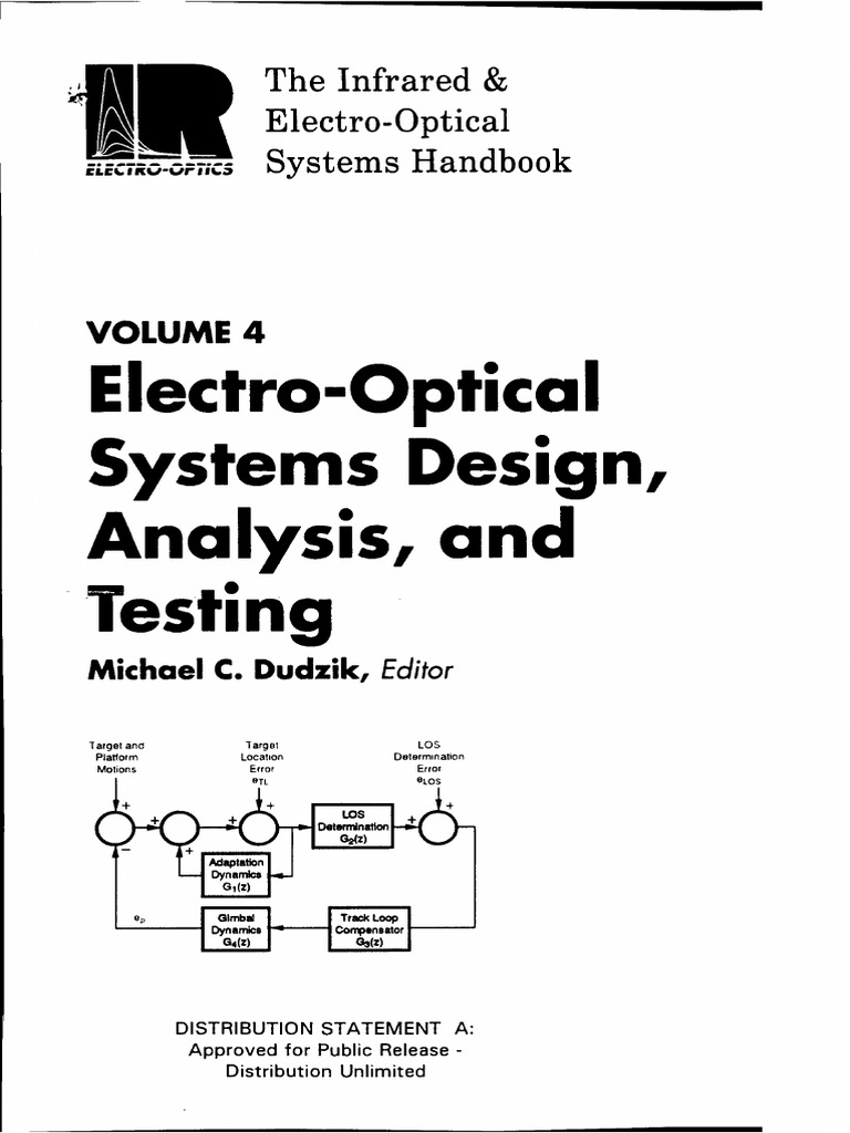 0287 The Infrared & Electro-Optical Systems Handbook Vol4 Electro-Optical Systems Design ...