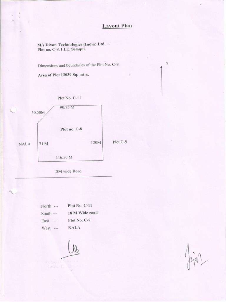 Layout Plan C-8 | PDF