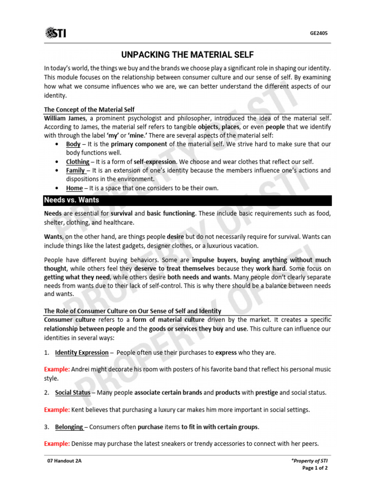 hindi po | PDF | Consumerism | Identity (Social Science)