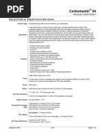 Carbomastic 615 PDS | PDF | Epoxy | Humidity