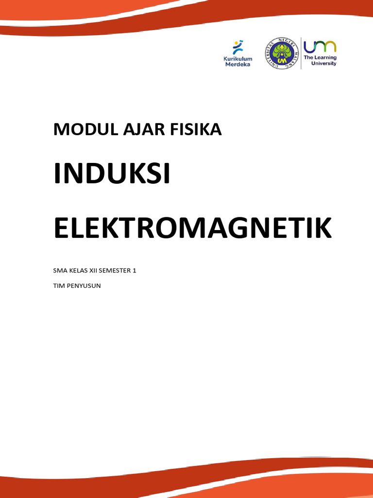 Modul Induksi Elektromagnetik Kelas XII Semester 1 | PDF