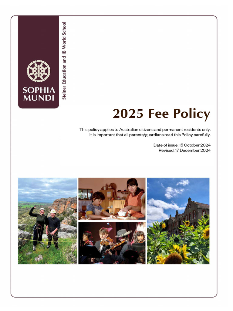 Fee-policy-2025 | PDF
