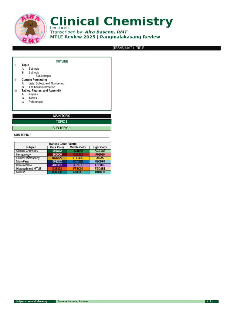 Clinical Chemistry Trans | PDF