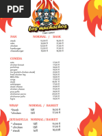Honchos New Menu Latest | PDF