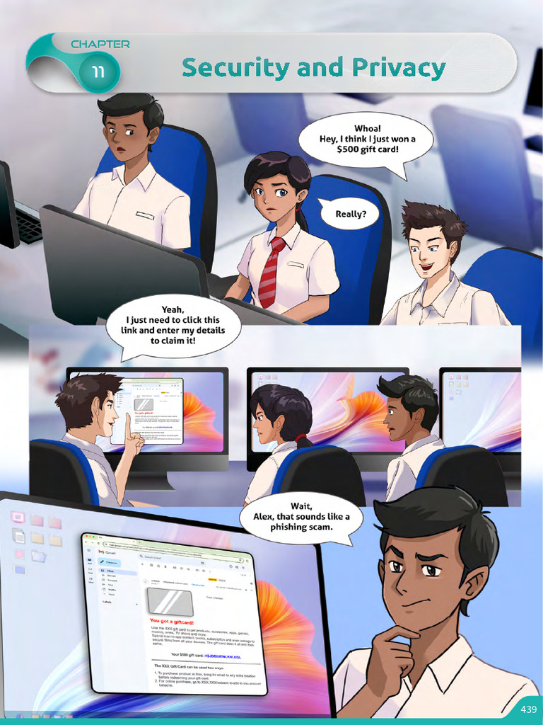 G3 Computing Textbook Chapter 11 | PDF | Malware | Phishing