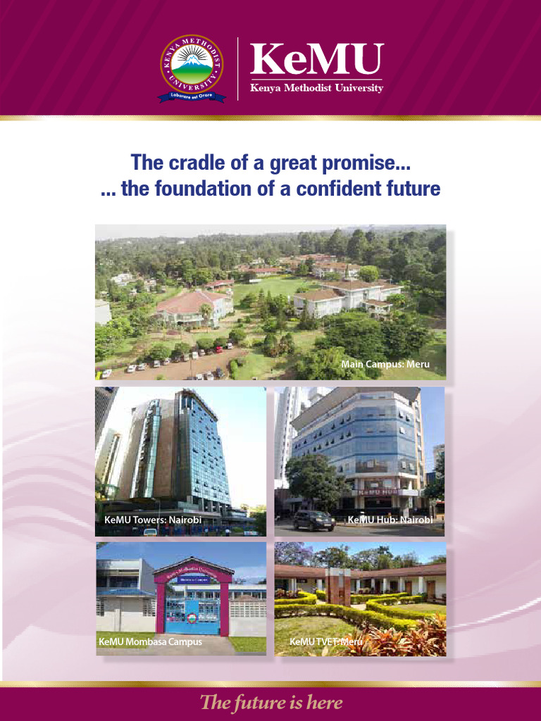 KeMU Brochure 2024 Edition | PDF | Bachelor's Degree | Academic Degree