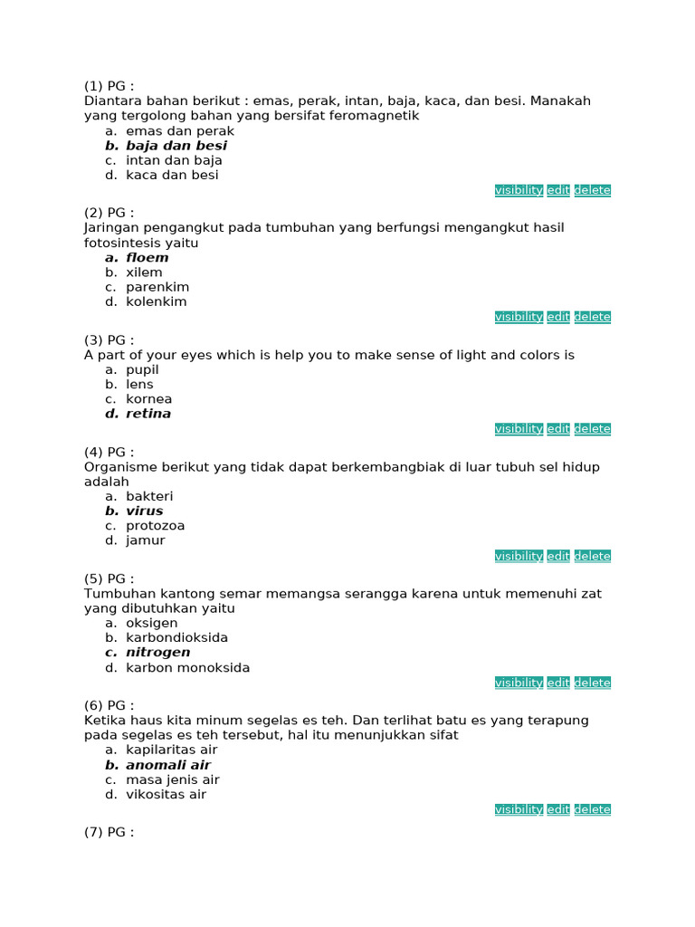 SOAL KSN 2022 | PDF