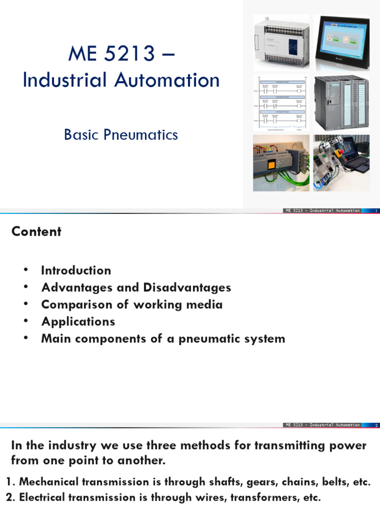Basic Pneumatics - 241130 - 110046 | PDF | Pneumatics | Clothes Dryer