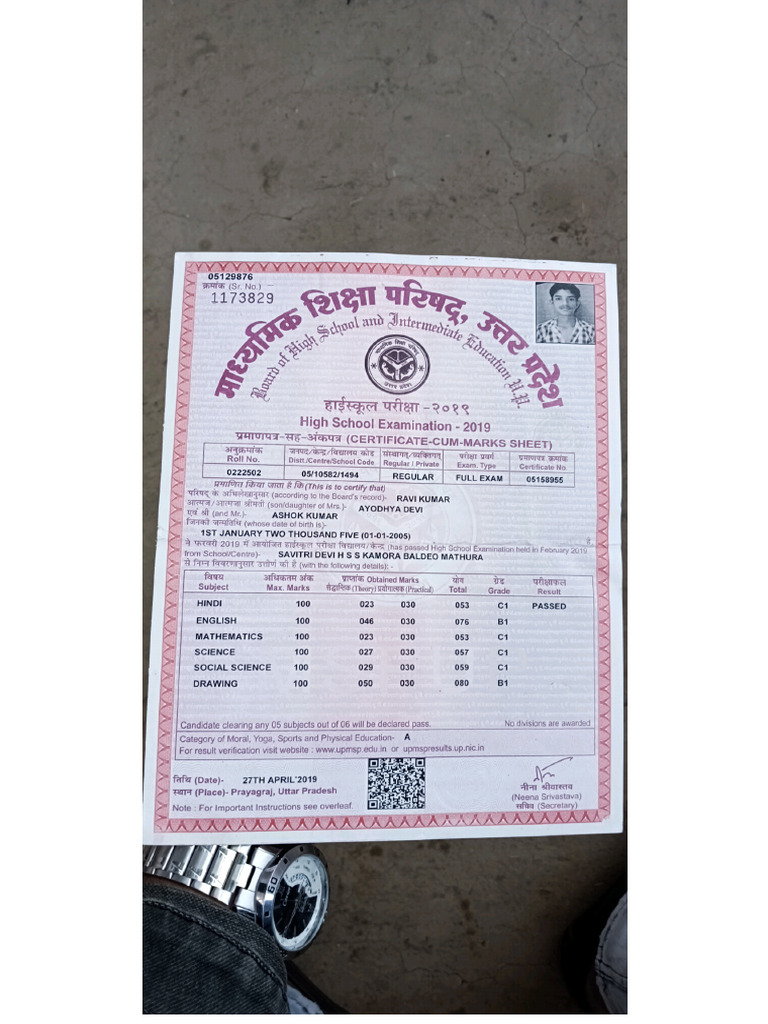 Document Pan Adhar Licsance Marksheet | PDF