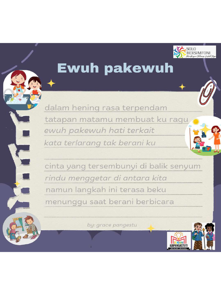 X-1 - Ewuh Pakewuh - Grace Pangestu - 19 | PDF