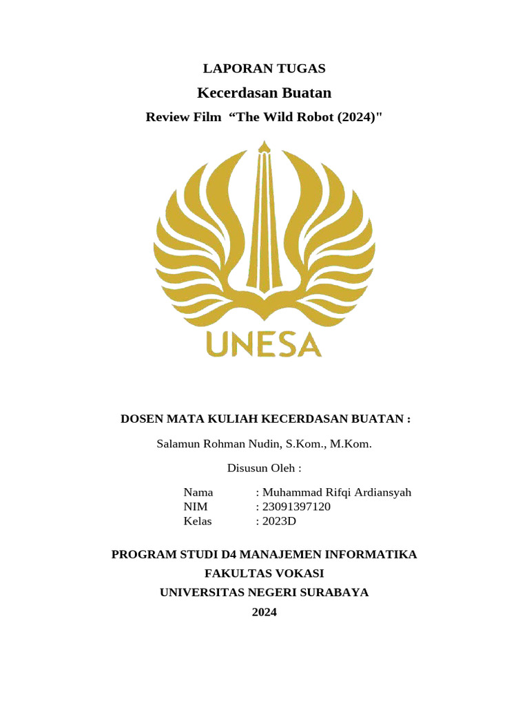 LAPORAN TUGAS PBO 1 | PDF