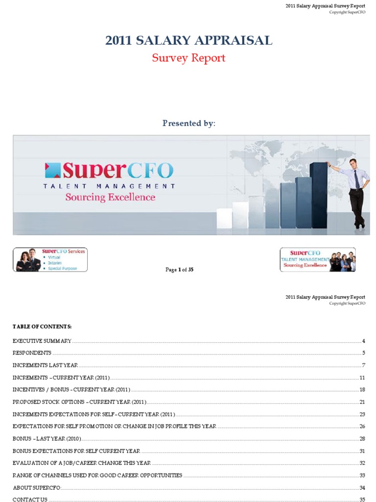 2011 Salary Survey | PDF | Venture Capital | Corporate Finance