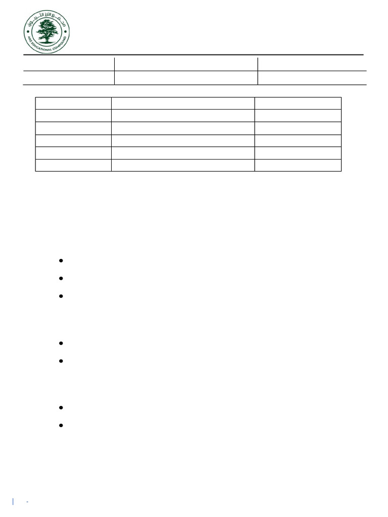 Grade 4 Math Revision Worksheet | PDF
