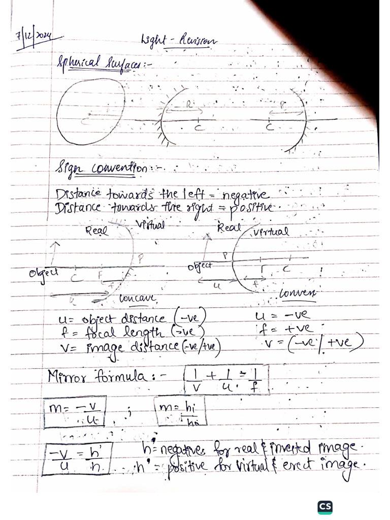 Physics Notes | PDF