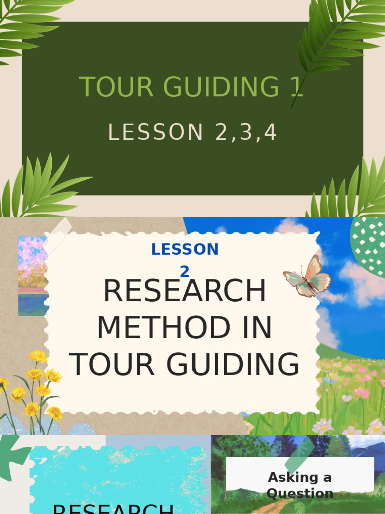 Research Method in Tour Guiding | PDF | Philippines