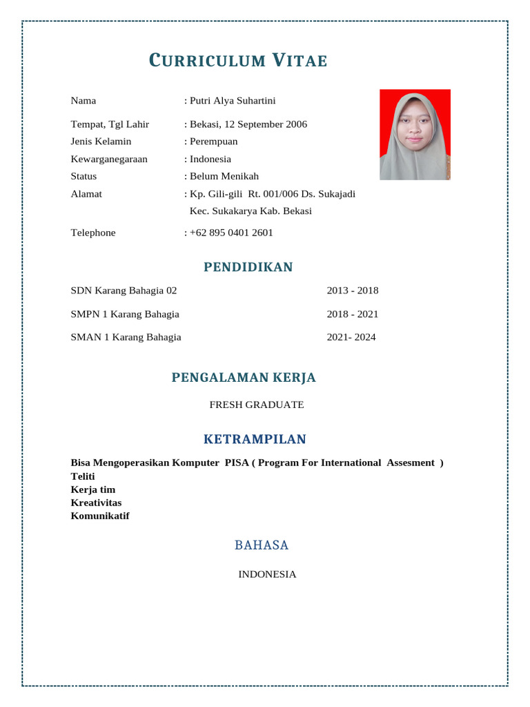 CV ALYA | PDF