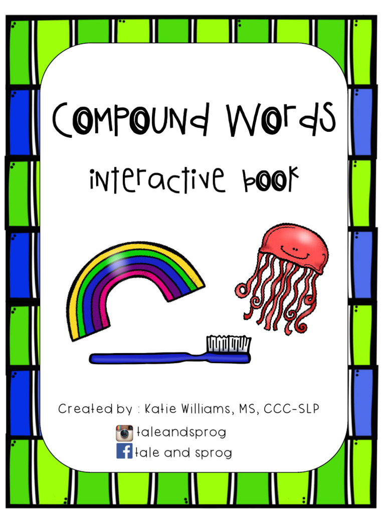 Compound Words: Interactive Book | PDF