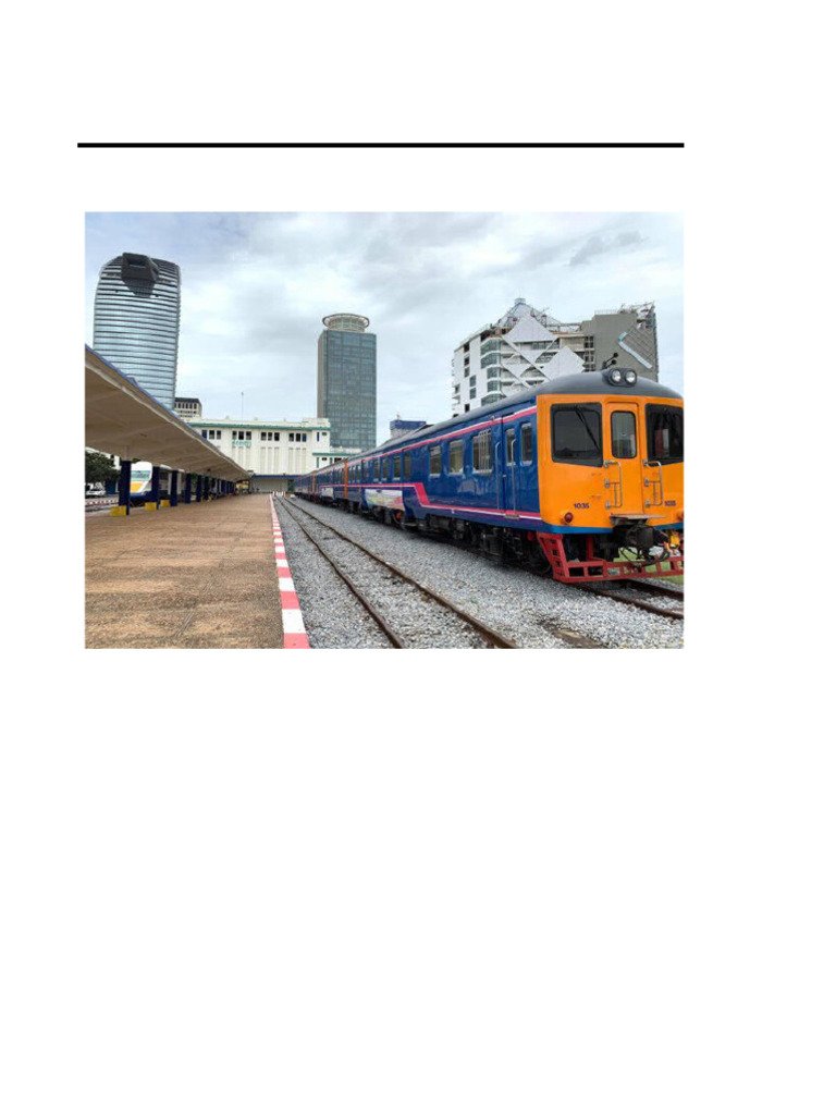 Railway template | PDF | Cambodia | Phnom Penh
