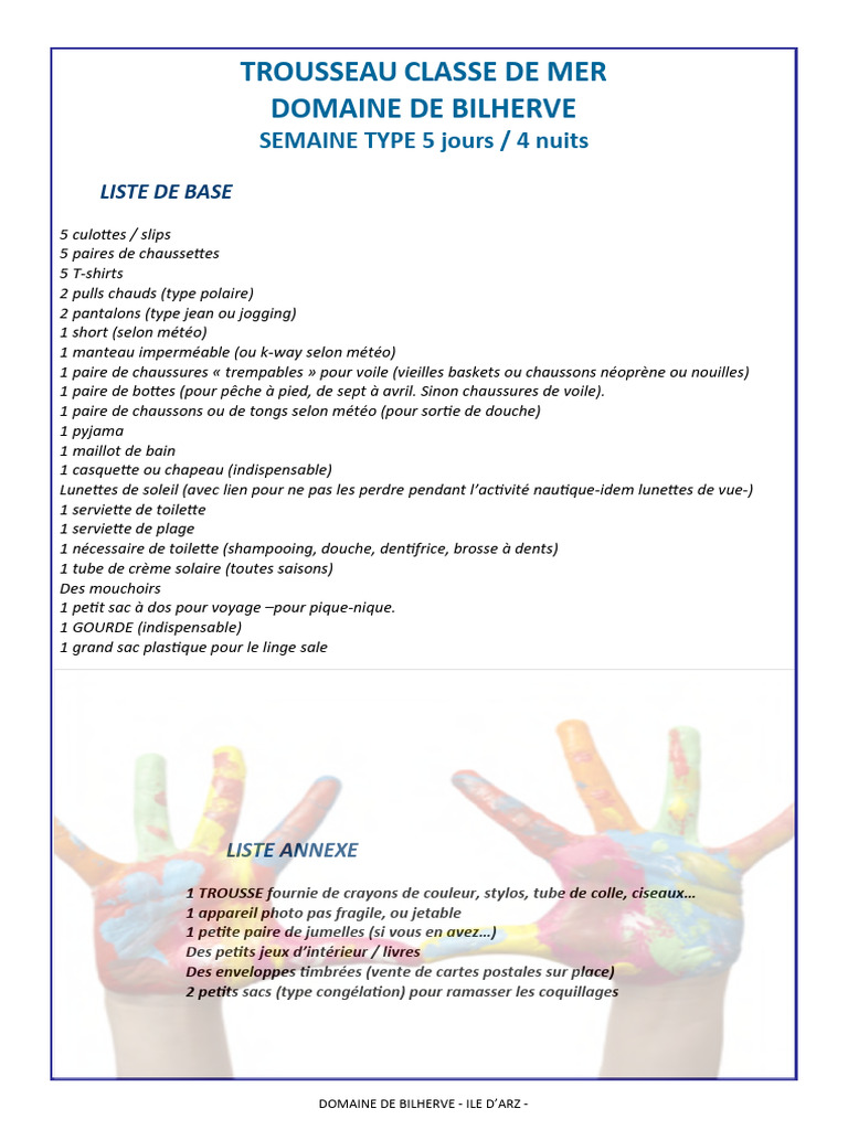 trousseau-classe-de-mer | PDF