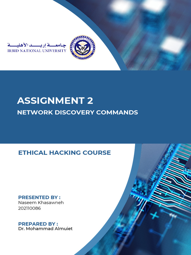 Assignment-Network Discovery Commands | PDF