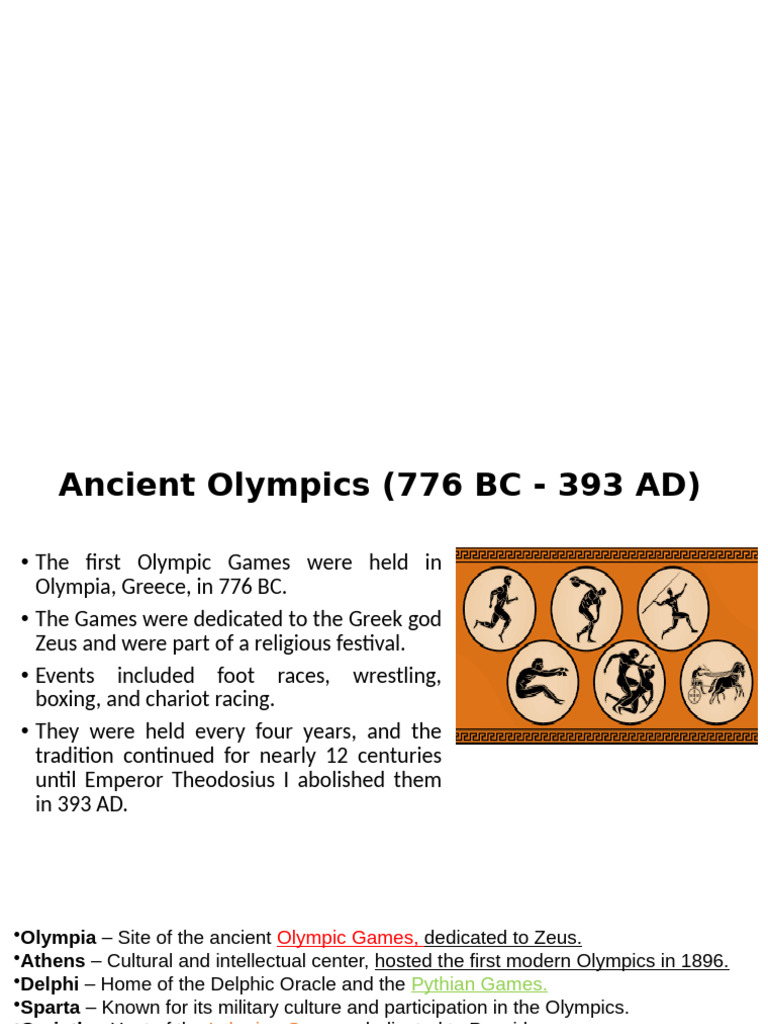 Presentation OLYMPIC | PDF | Olympic Games | Multi Sport Events