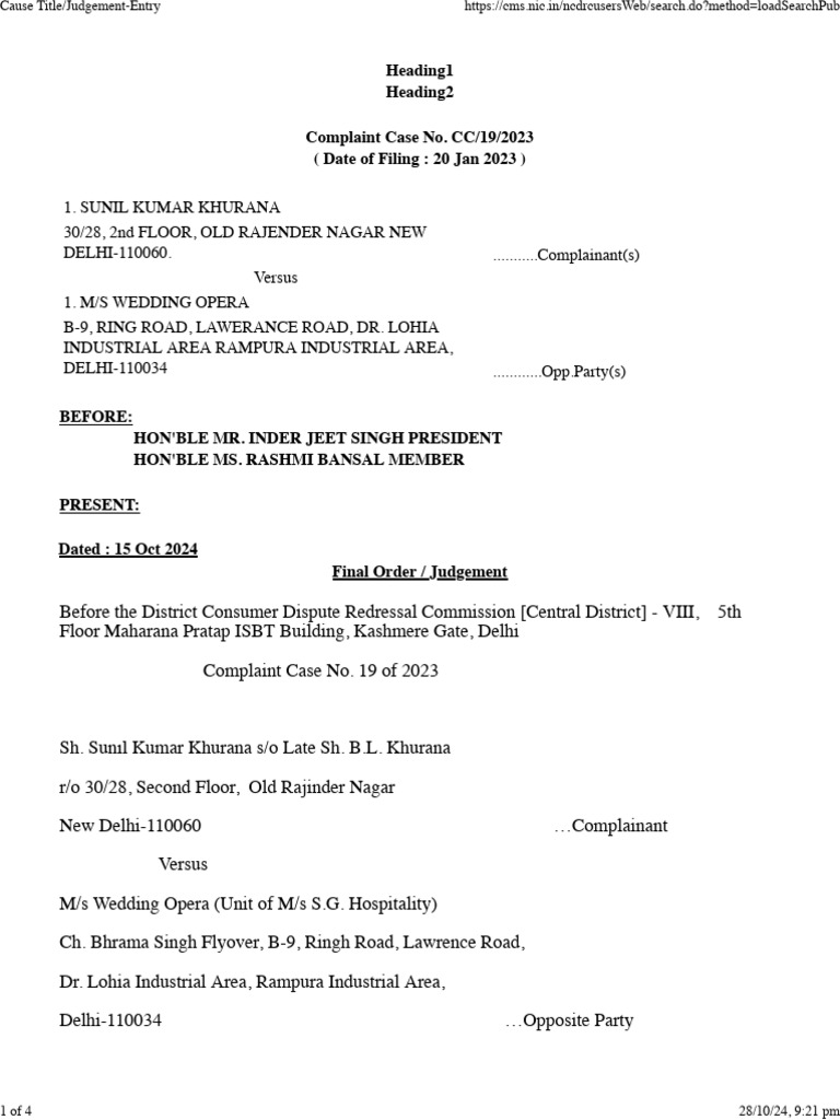 Cause-Title_Judgement-Entry | PDF | Justice | Crime & Violence