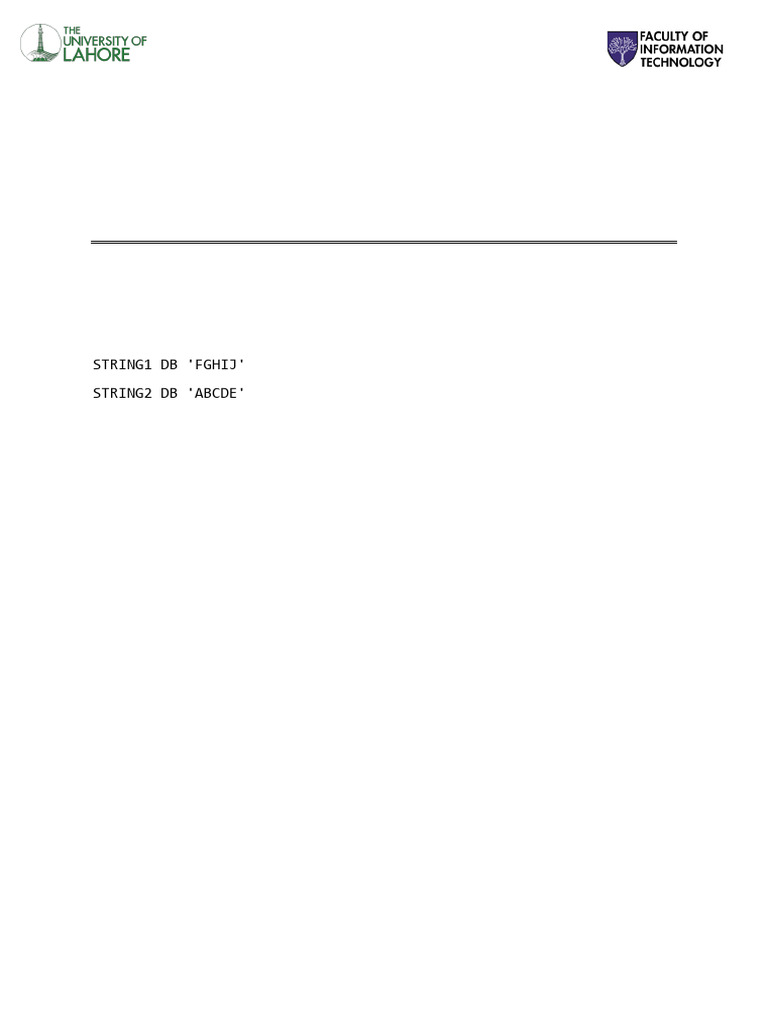 Assignment_3_COAL | PDF | String (Computer Science) | Assembly Language