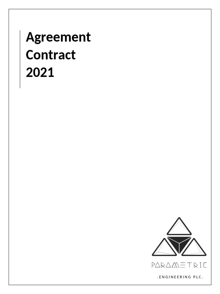 Parametric Contract - Esrom Revsied - 101521 | PDF | Arbitration | Payments