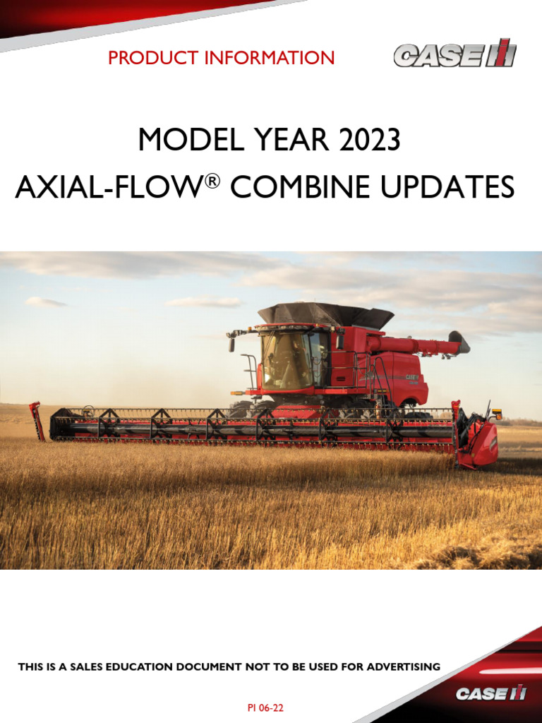 Pi 06 22 My23 Axial Flow Updates | PDF