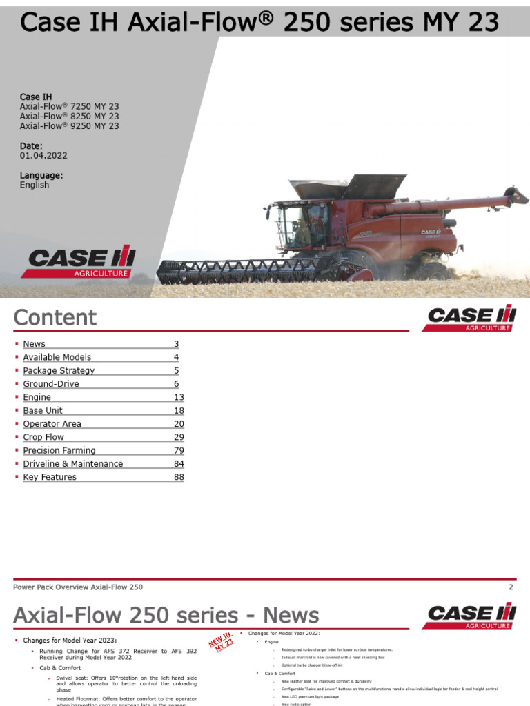 Overview-Af250 My23 En2 | PDF | Mechanical Engineering | Vehicles