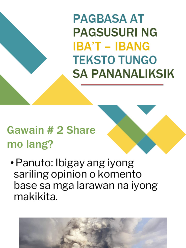 PAGBASA-ACITIVITY Research Chalrge. About Perr | PDF