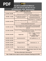 16.time Table - Pratham (All Phases) - 2024-25 | PDF