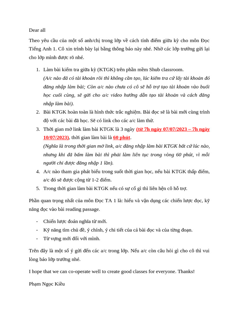 Dear all | PDF