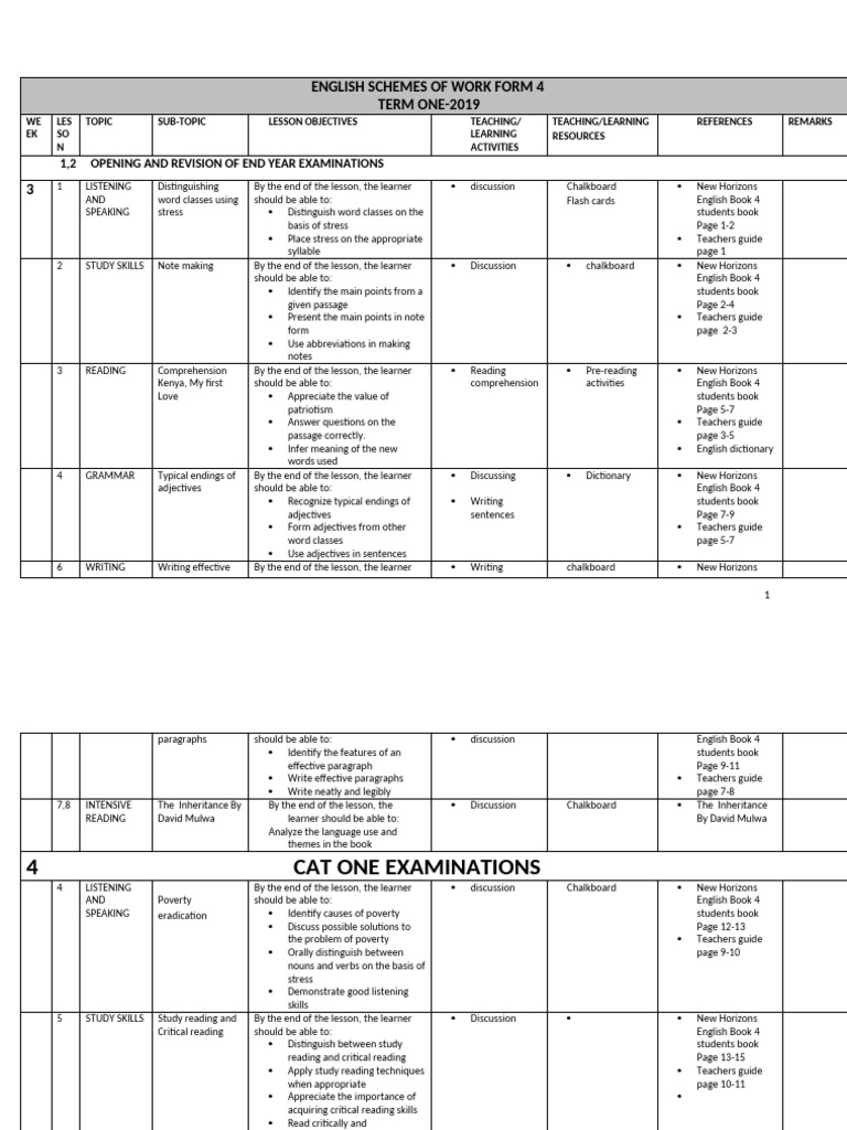 New Horizons English F4 With Inheritance | PDF | Reading Comprehension ...