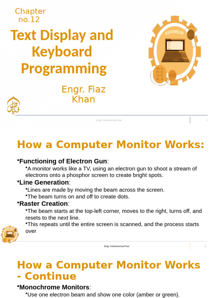 Understanding Computer Monitor Functionality | PDF | Electronics | Ibm ...