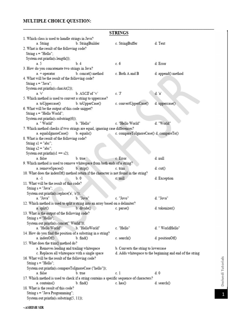 mcq 1 | PDF | Integer (Computer Science) | C (Programming Language)