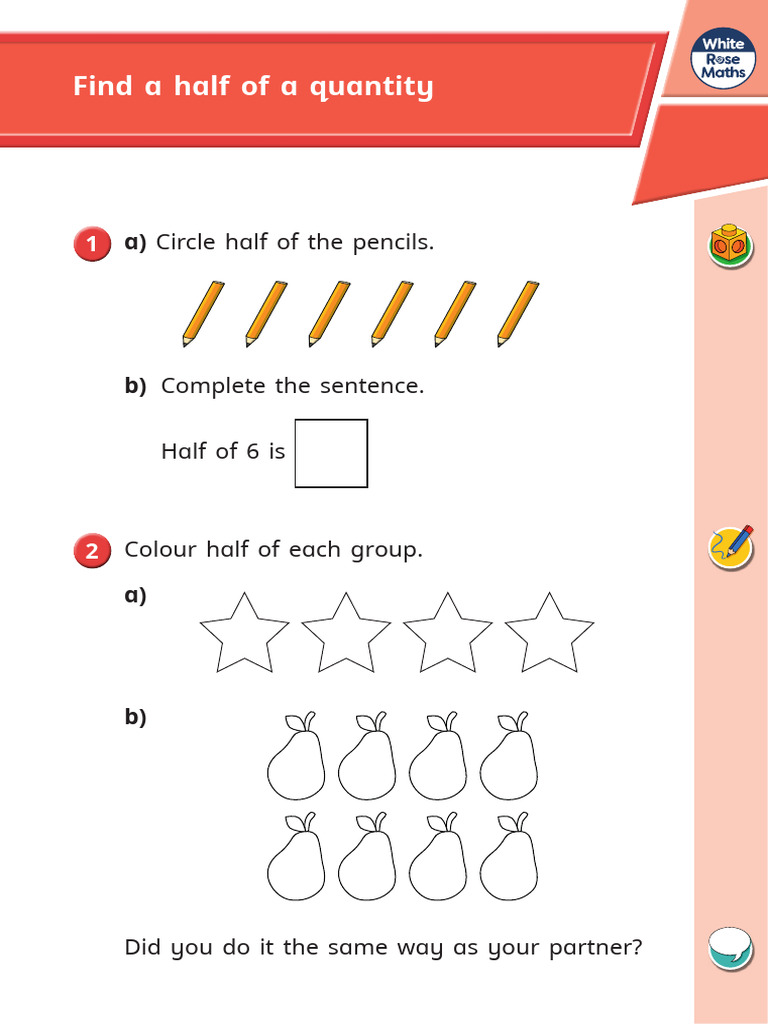 Week 20 Review - Half of A Number | PDF