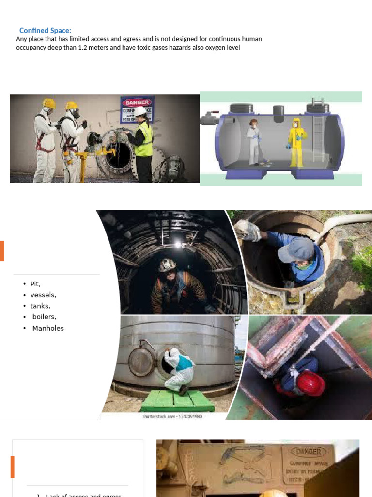 Confined Space | PDF | Safety | Occupational Safety And Health