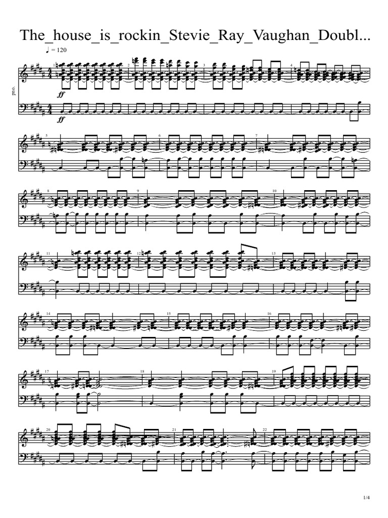 House Is Rocking | PDF