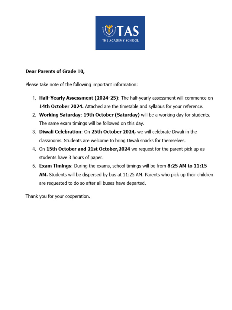 G10 HYA Syllabus & Timetable | PDF | Chemistry