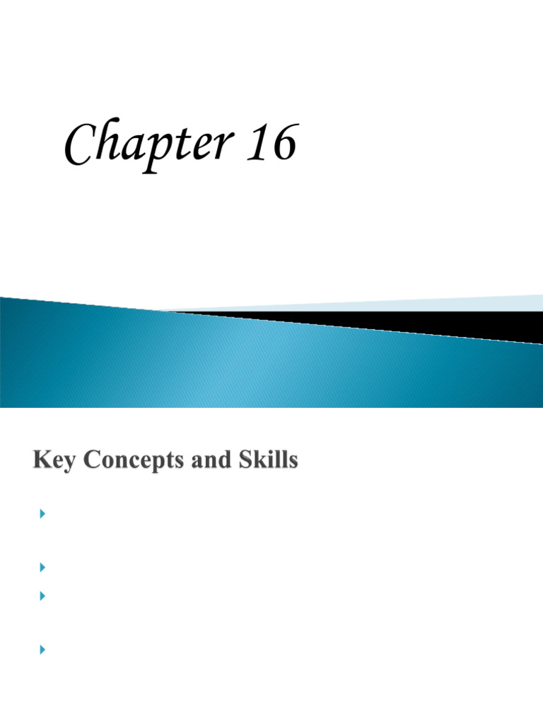 PPT_Chap016_20241111 | PDF | Capital Structure | Debt