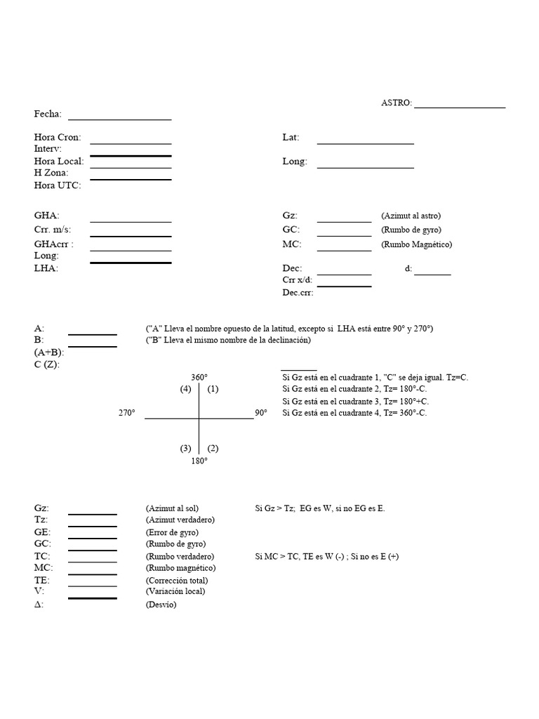 Error de Gyro SOL Y PLANETAS Y LUNA | PDF